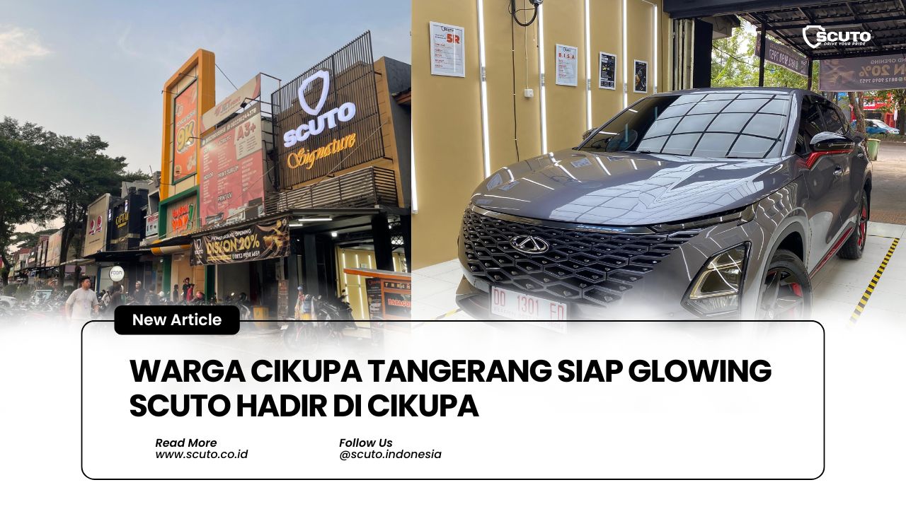 Scuto Cikupa Signature Resmi Dibuka, Tawarkan Coating Spesial