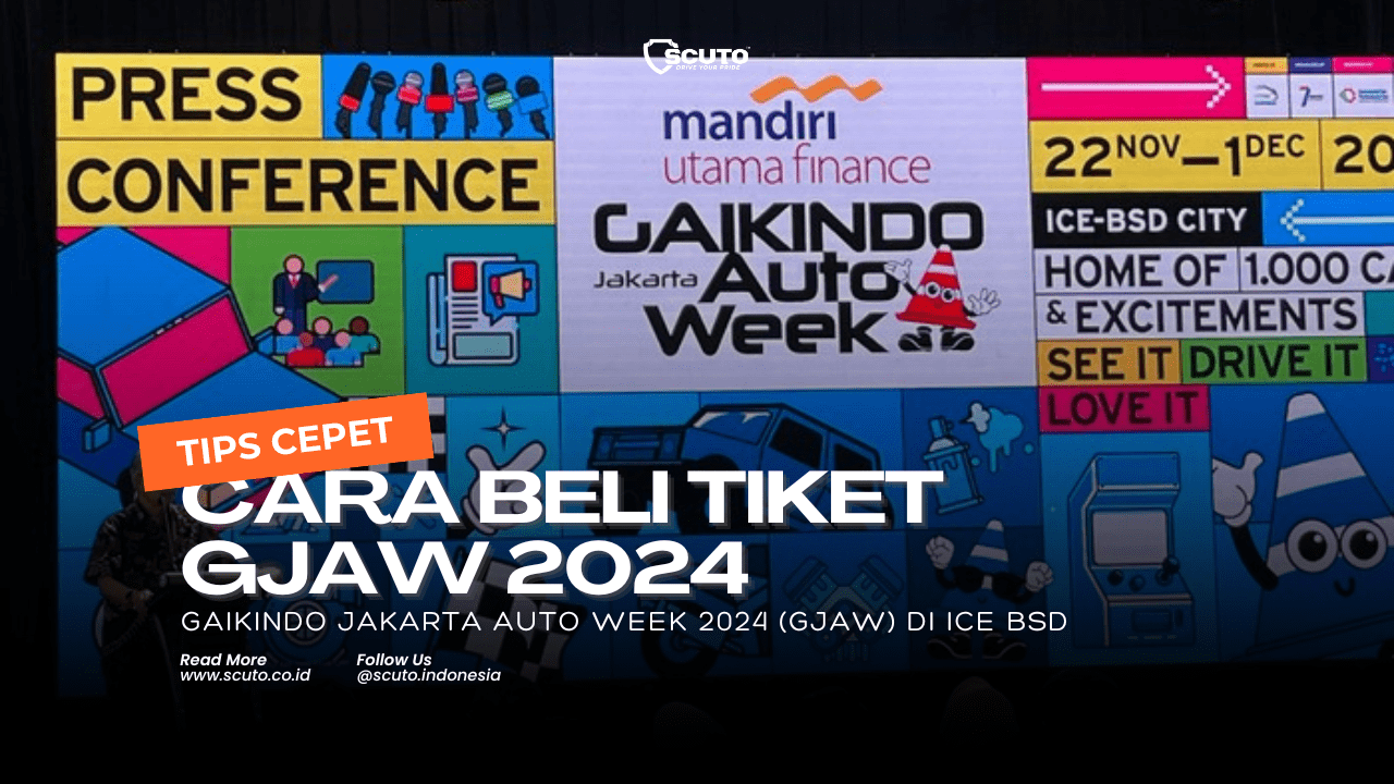 Cara Pembelian Tiket GJAW (Gaikindo Jakarta Auto Show) 2024