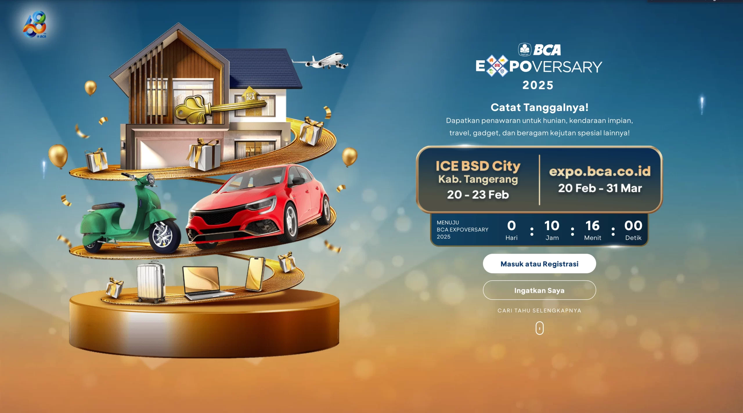 BCA Expo 2025 : Jangan Lewatkan Banyak Promo Menarik